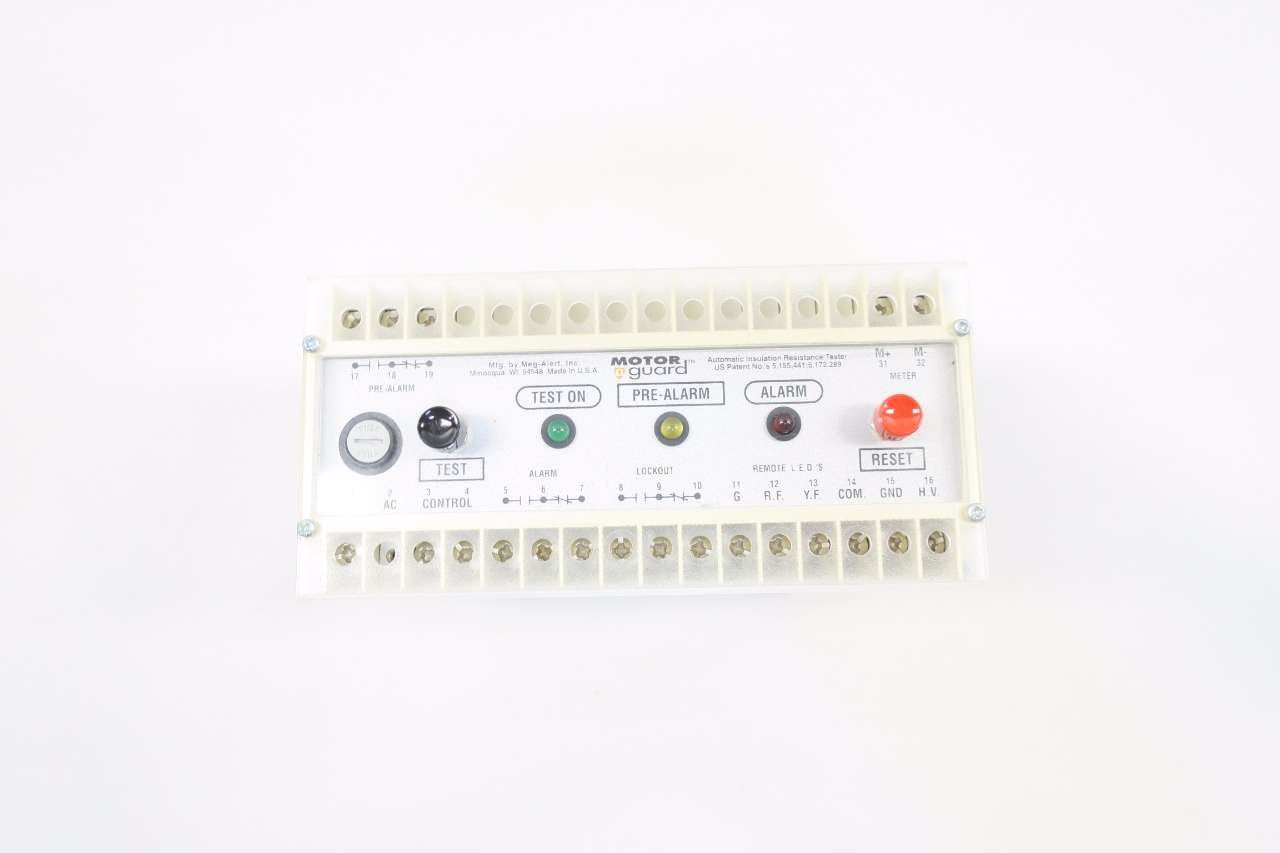 MEG ALERT GP500-MU Motor Guard Resistance Tester 120V-AC 500V-DC ...