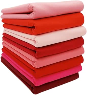 Amazon.com: Choice Fabrics Supreme Solids - One Yard Bundle (8 Pack ...
