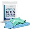 Amazon.com: Microfiber Glass Cleaning Cloths | Streak Free Windows ...