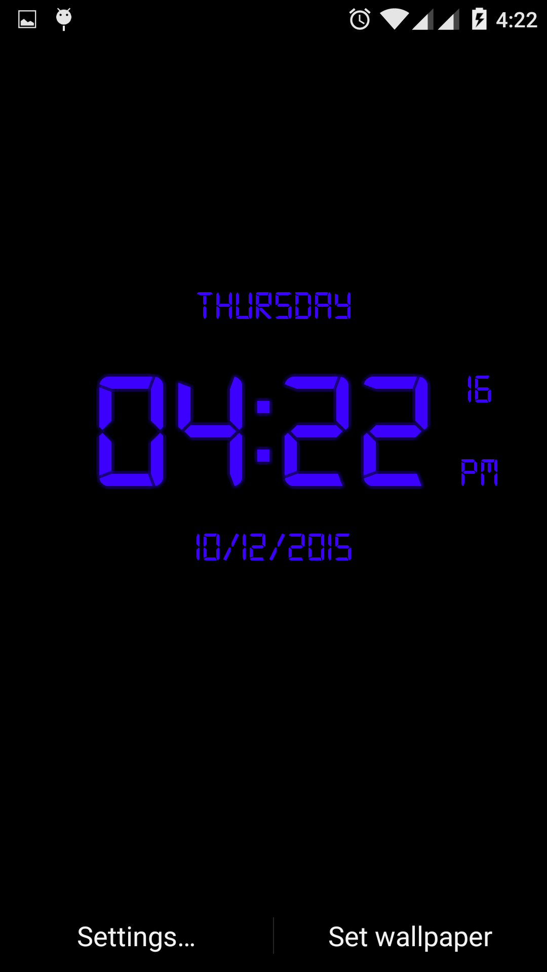 LED Digital Clock Live WP - App on Amazon Appstore