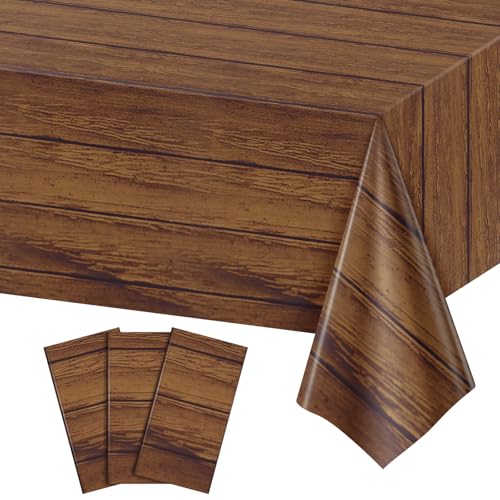 Best Wood Grain Tablecloths for Effortless Elegance in Your Dining ...