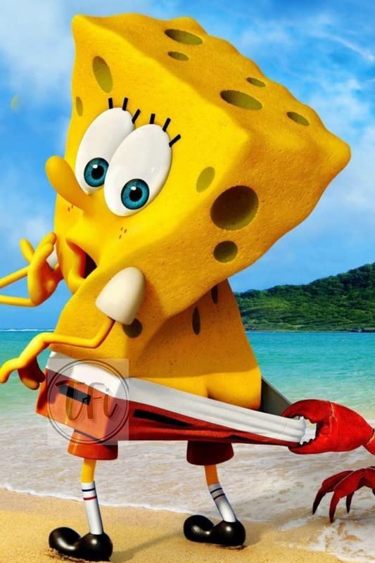 Posters Of SpongeBob SquarePants, With Double Sided Tape, Unframed, HD ...