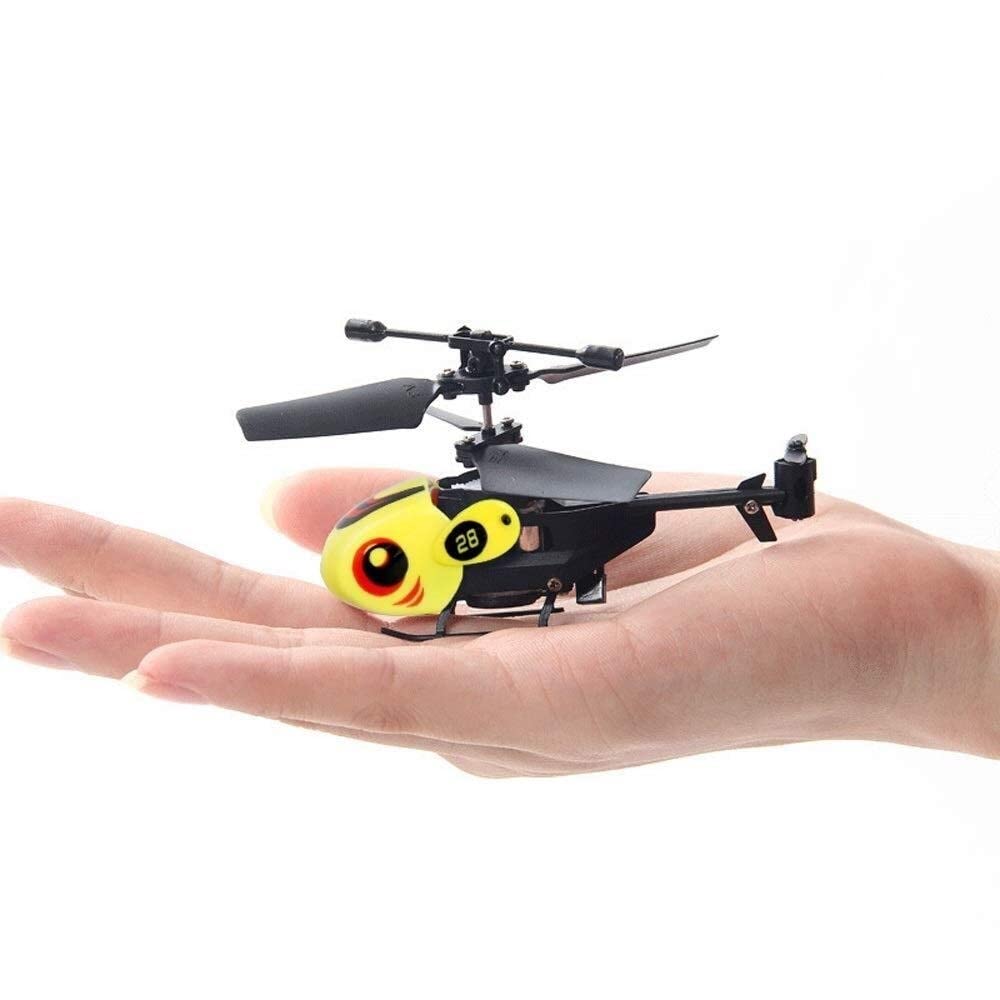 Buy VanFty 2021 World's Smallest Mini 3 CH Remote Control RC Helicopter ...