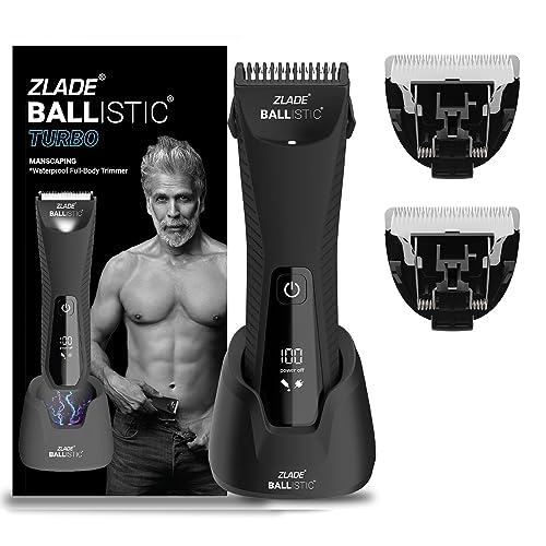Zlade Ballistic Manscaping Body Trimmer for Men | Beard, Body, Groin ...