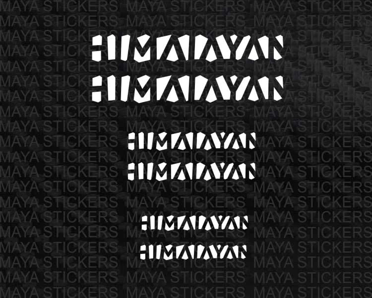 6 x Himalayan Logo Sticker Combo Pack Compatible with RE Himalayan by ...