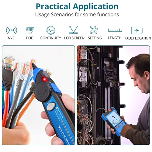 YGiTK Cable Tester PoE & NCV | Multifunction Network Cable Tester with ...
