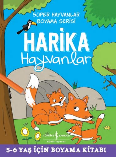 Harika Hayvanlar - Süper Hayvanlar Boyama Serisi : Kolektif: Amazon.com ...