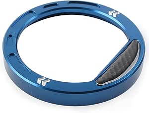 Amazon.com: FSFY Blue Billet Aluminum Speedometer Gauge Bezel ...