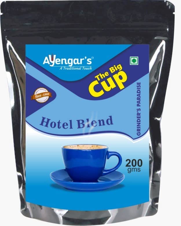 Ayengar's HOTEL BLEND - 75/25 Coffee Powder - Pack of 1 - 200 gram ...