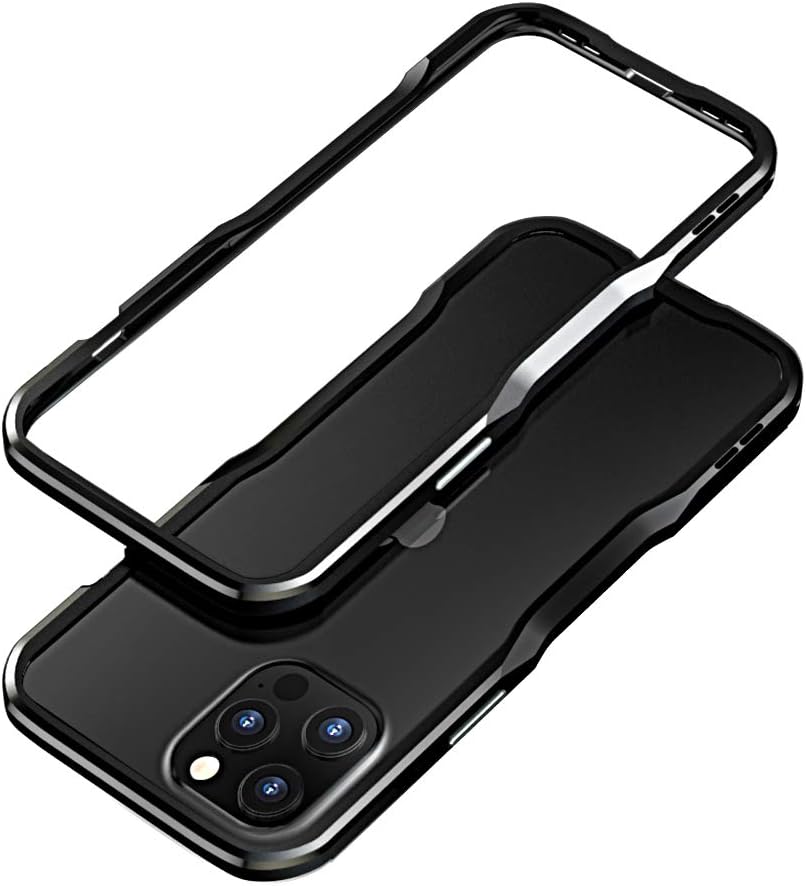 Amazon.com: KUGEW for iPhone 15 Pro Max Bumper Case Metal, Aluminum ...