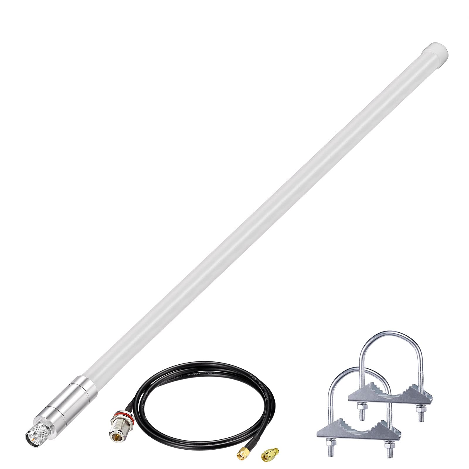 Buy Bingfu Lora Antenna 868mhz Fiberglass 6 dBi Lorawan Antenna with 1 ...