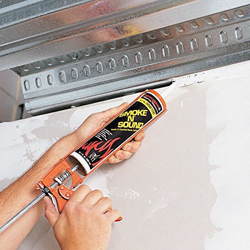 Smoke and Acoustical Caulk, 5 gal, White: Industrial Safety Chain ...