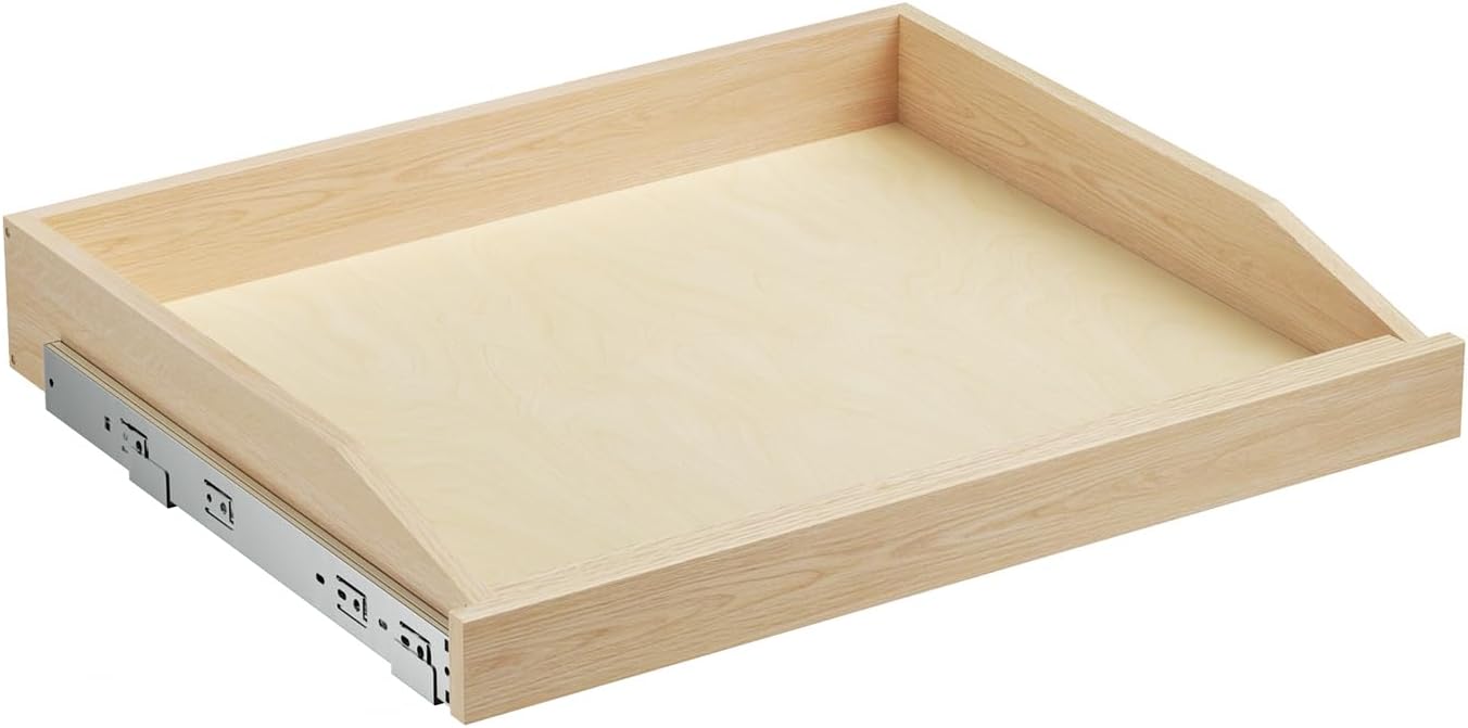 Amazon.com: Menkxi 2 Set Pull out Tray Pull out Cabinet Organizer ...