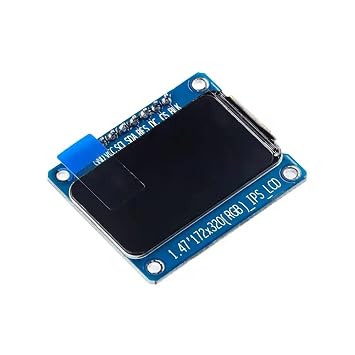 Rakstore 1.47 inch 1.47" 172x320 SPI Full Color TFT HD IPS Screen LCD ...