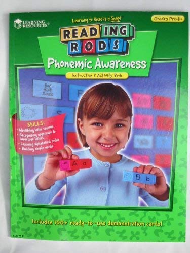 Reading Rods Phonemic Awareness Instruction & Activity Book (Grades Pre ...