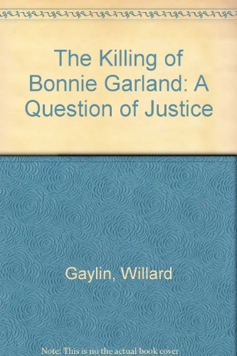 Amazon.com: The Killing of Bonnie Garland: 9780140067279: Gaylin ...