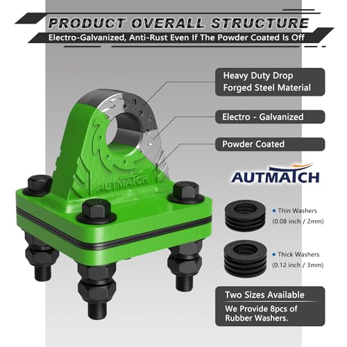Snapklik.com : AUTMATCH D Ring Shackle Mount