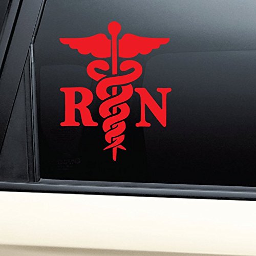 Registered Nurse Symbol Red