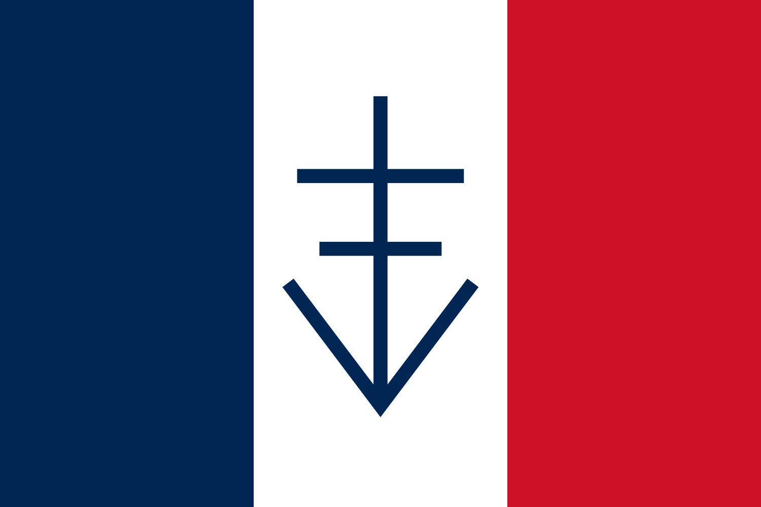 French Flag During Ww2
