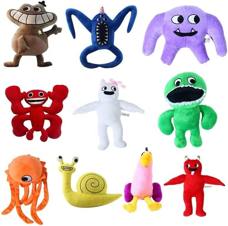 TOPUNY Juego de 10 piezas A de Garten of Banban, Pinky Stewie Scout ...