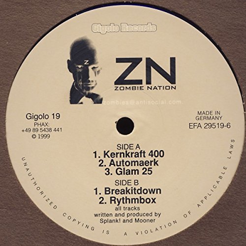 Kernkraft 400 : Zombie Nation: Amazon.es: CD y vinilos}