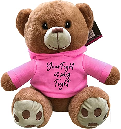 Your Fight Is My Fight Fight Pal Teddy Bear for Breast Cancer - Want It All