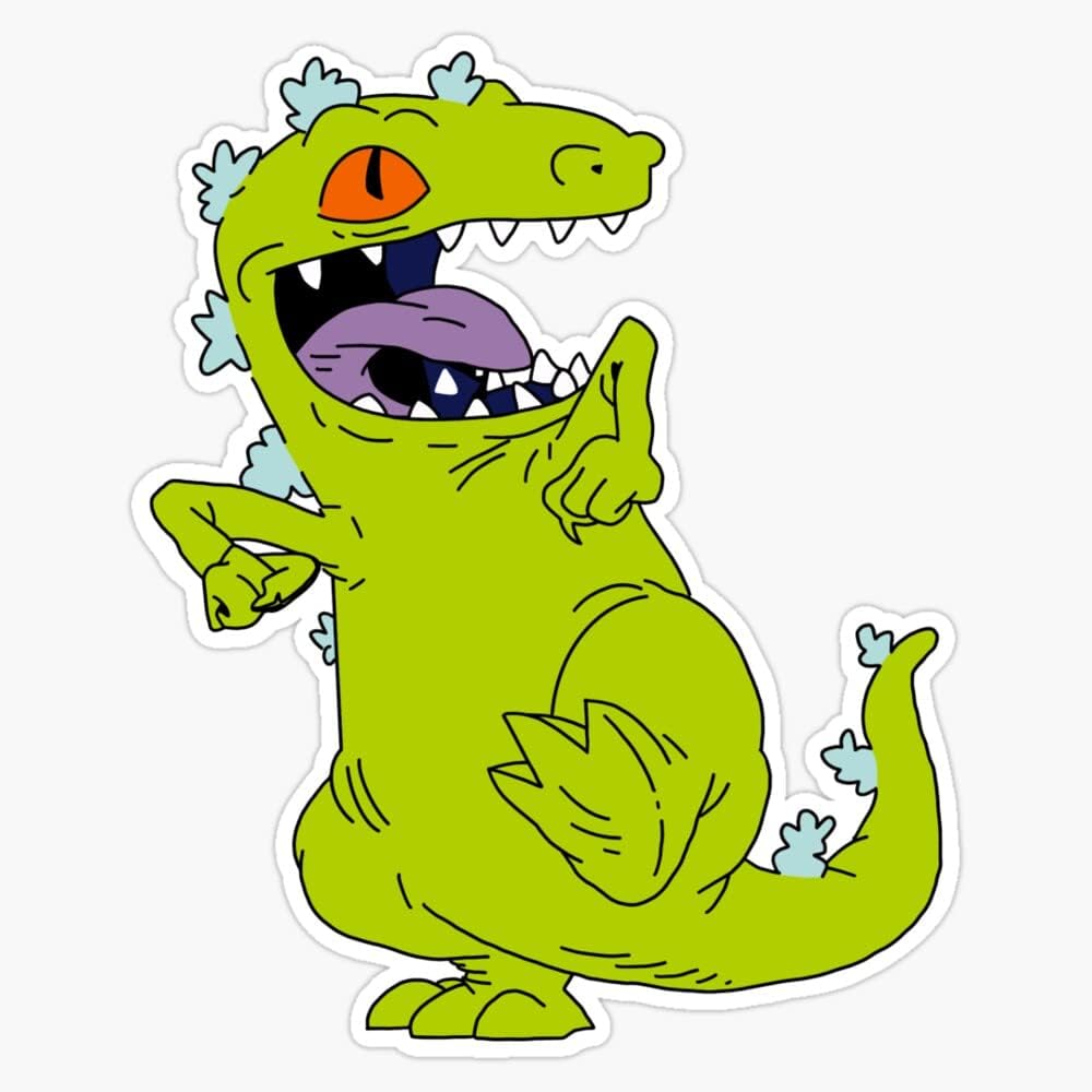 Amazon.com: Reptar Sticker Decal Size 5"