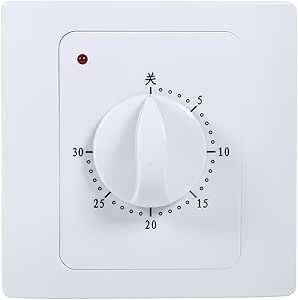 Amazon.com: Timer Plug, AC 220V 10A 30Min Timer Socket Plug Electric Time Countdown Digital Time ...