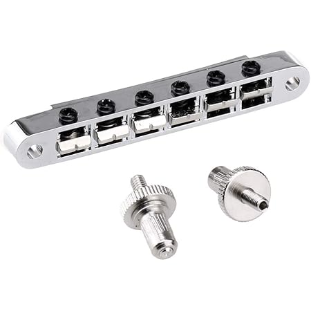 Amazon.com: Dopro Pack of 2 Nashville Style Guitar Tune-o-matic Bridge ...