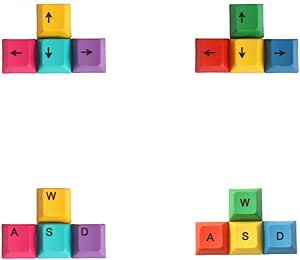 Amazon.com: FPS & MOBA Gaming Keycaps,Cherry Profile,OEM Profile,DSA ...