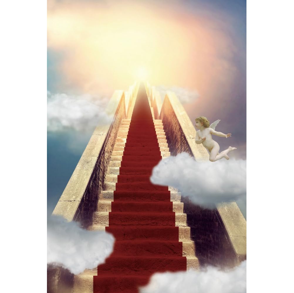 Angels Walk Down Stairs Wallpaper