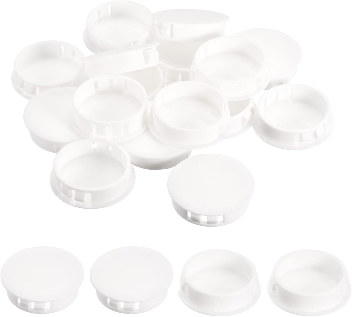 Amazon.com: uxcell 1-1/2" Plastic Hole Plugs, 16Pcs Flush Type Panel ...