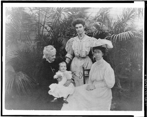 Photo: Alexander Graham Bell Family,Mabel Grosvenor,Gertrude Mercer ...