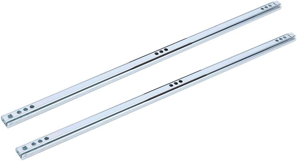 Basics Ball Bearing Drawer Slides, 450x17mm 2PcsSet Drawer Rail for ...