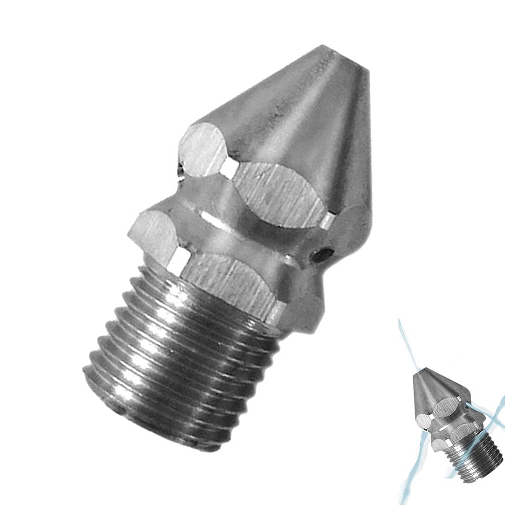 Buy Thread Nozzle Cleaning Pipe Drain Nozzle Pressure Washer Drain ...