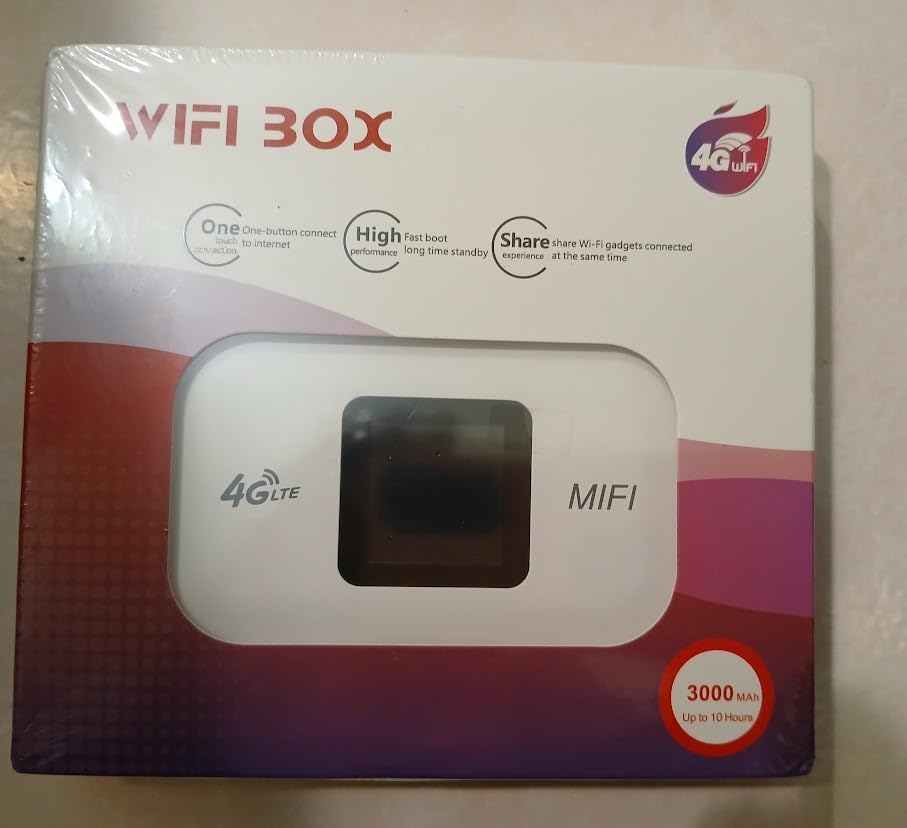 Amazon.com: 4G LTE Smart Mifi WiFi Box - M19-E : Electronics