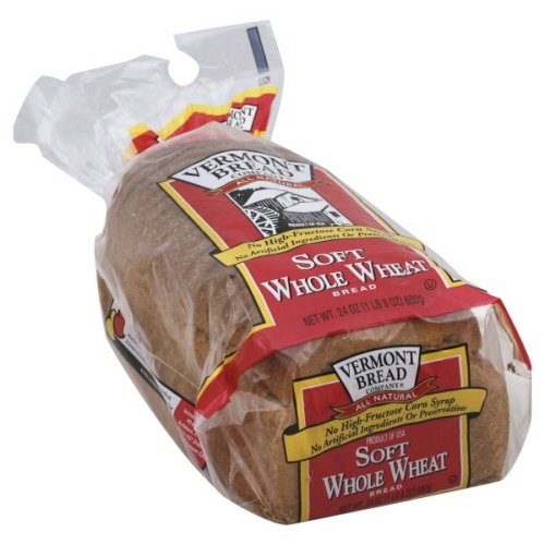Amazon.com : Vermont Bread Company Soft Whole Wheat Bread 24 Oz 2 Packs ...