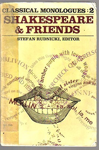 Shakespeare and Friends: Classical Monologues: 2: Stefan Rudnicki ...