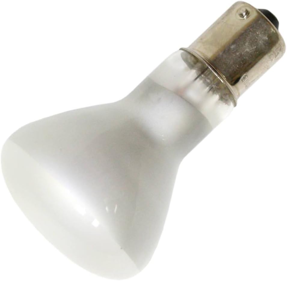 (Pack of 10) # 1383 Miniature Reflector Light Bulbs, 20-Watt 13V BA15S ...