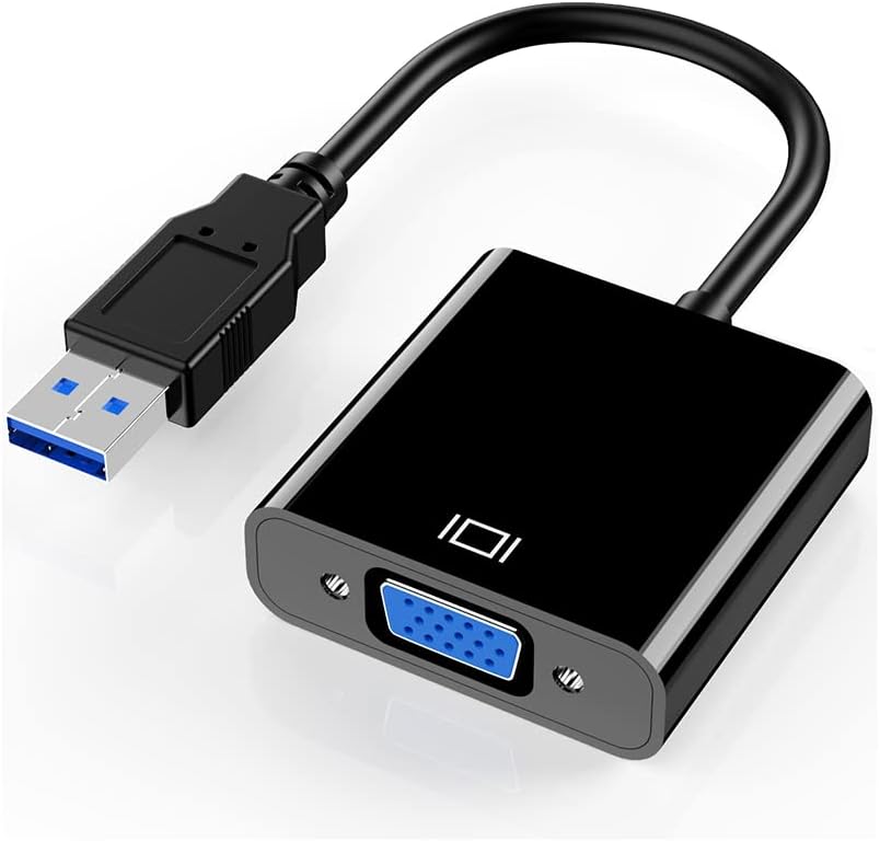 Amazon.com: Warmstor USB to VGA Adapter, USB 3.0/2.0 to VGA Adapter ...