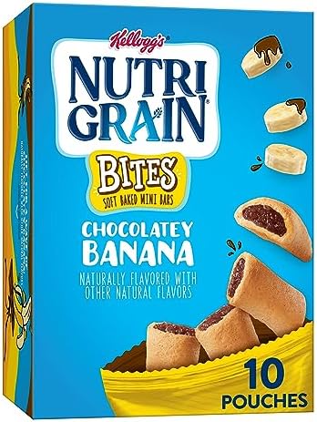 Amazon.com: NUTRI-GRAIN Bites Mini Breakfast Bars, Made with Whole ...