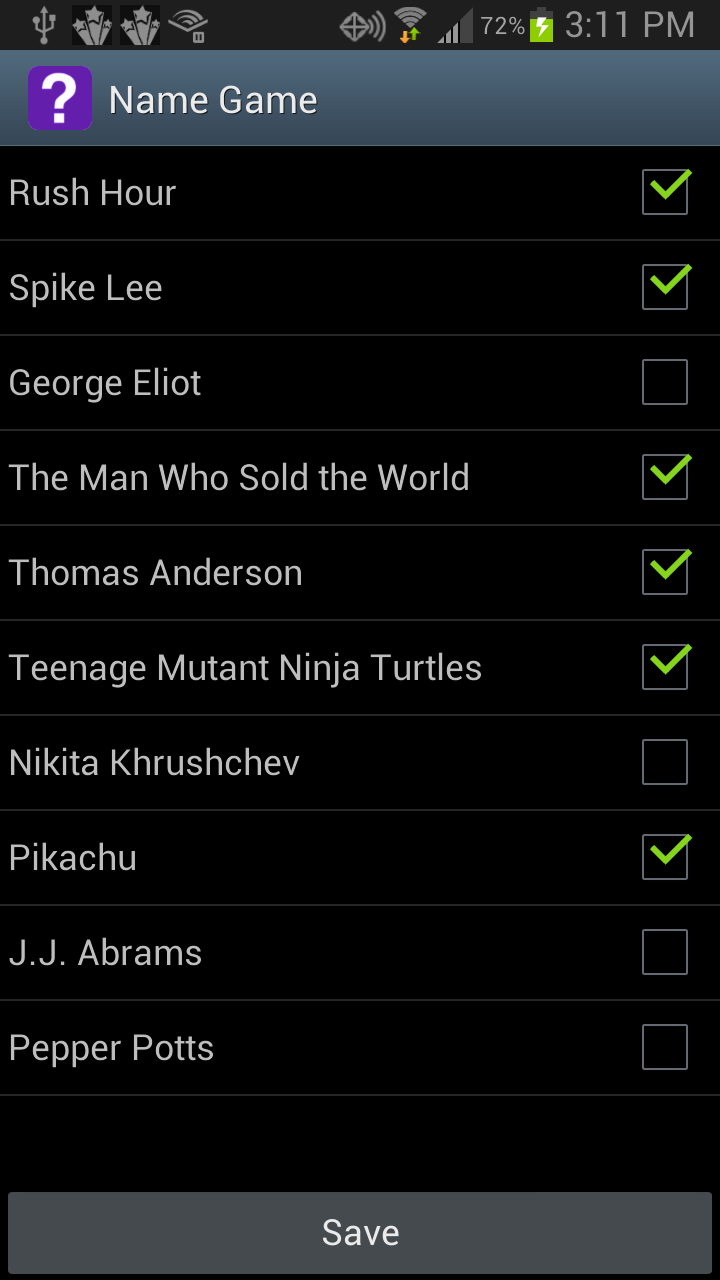 NameGame - App on Amazon Appstore
