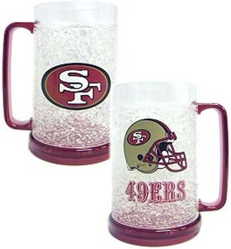 Amazon.com | NFL 49ers Freezer Mug: Coffee Cups & Mugs