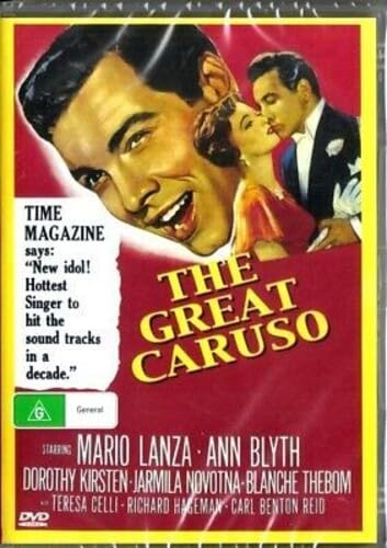 Amazon.com: The Great Caruso : Mario Lanza, Ann Blyth, Dorothy Kirsten ...