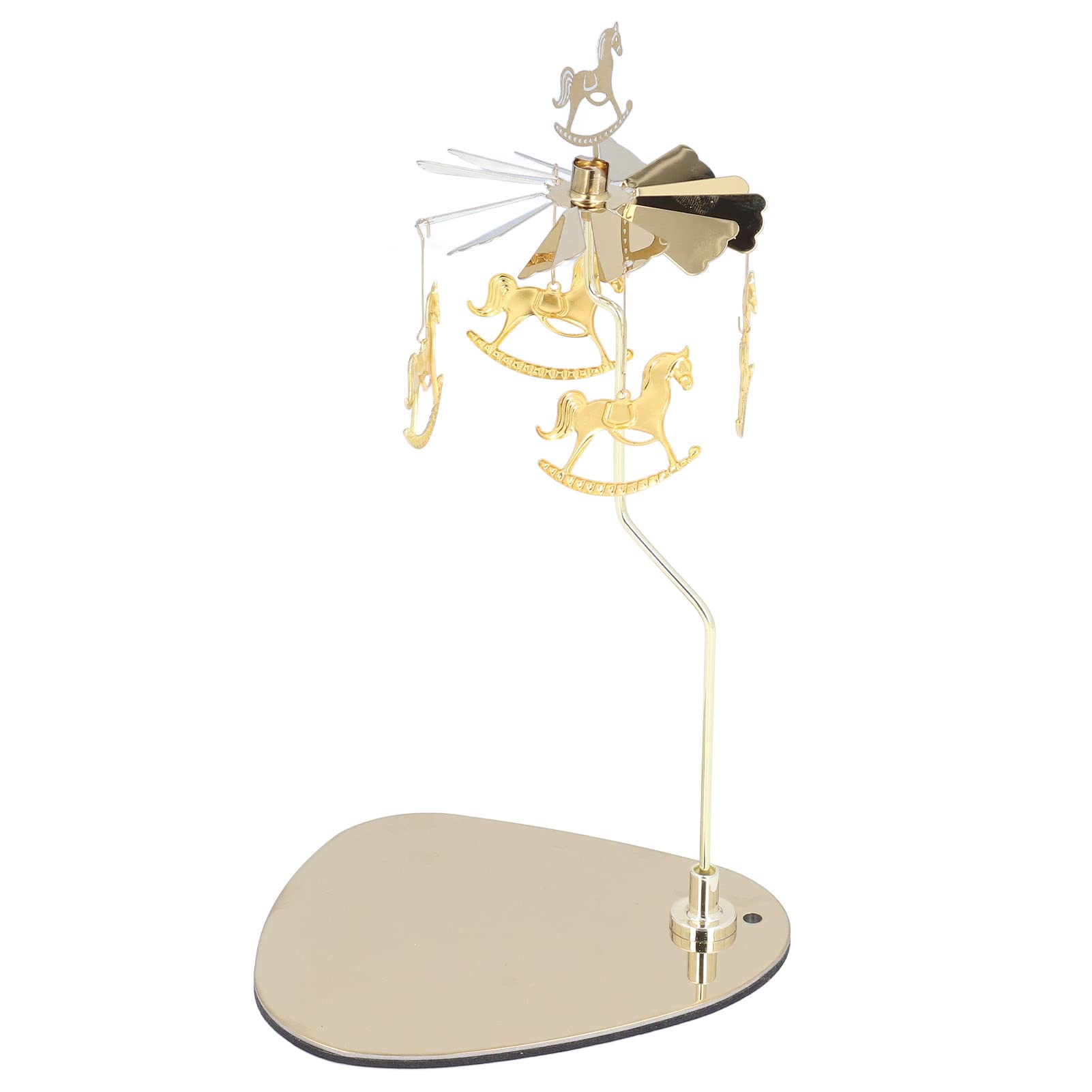 Amazon.com: Candle Holder Round Triangle Spinning Candle Holder ...