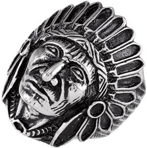 Amazon.com: Cast Indian Head Ring by US Gems: Clothing, Shoes & Jewelry