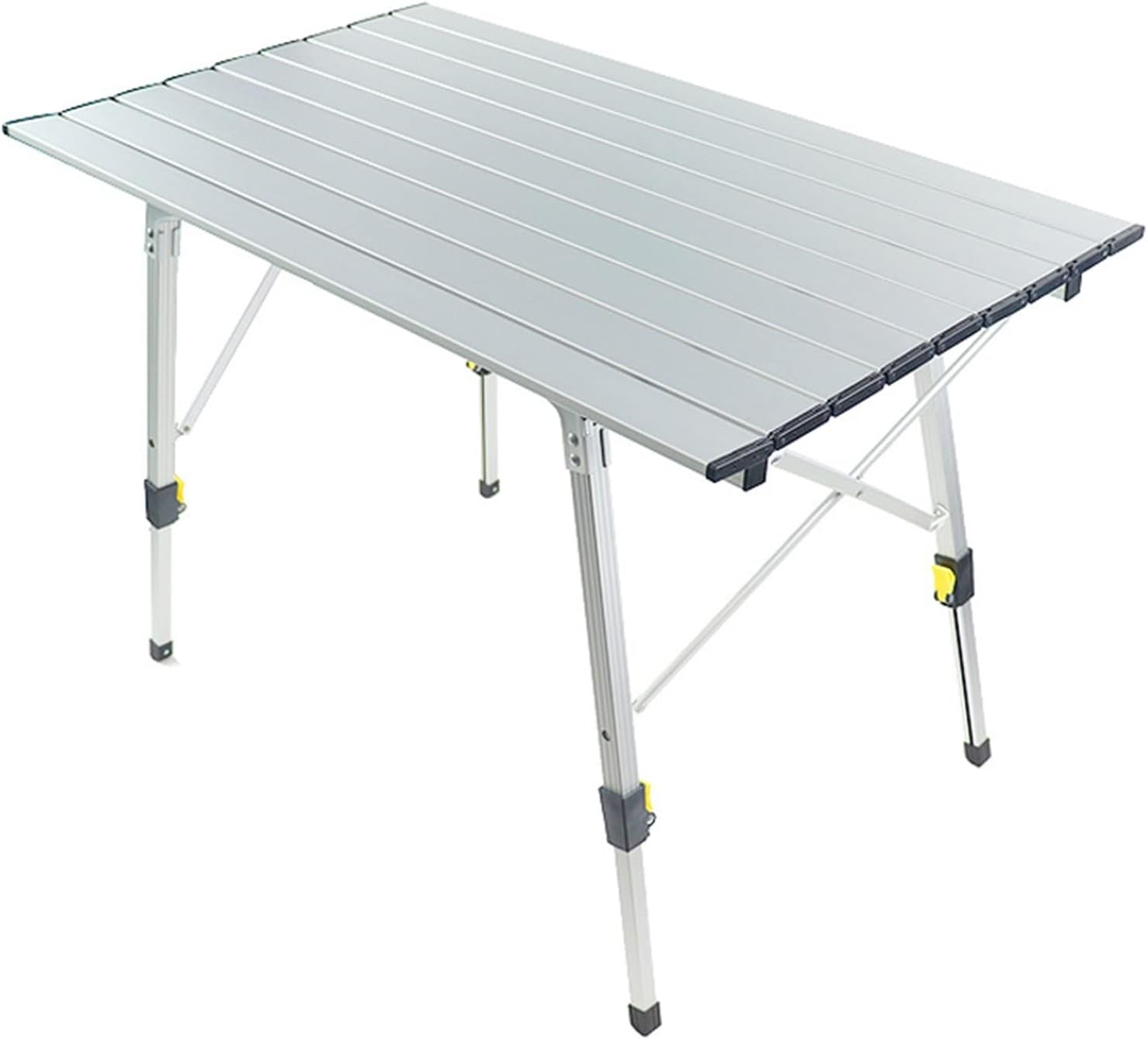Amazon.com: TERCAN Folding Table Folding Camp Metal Table Lightweight ...