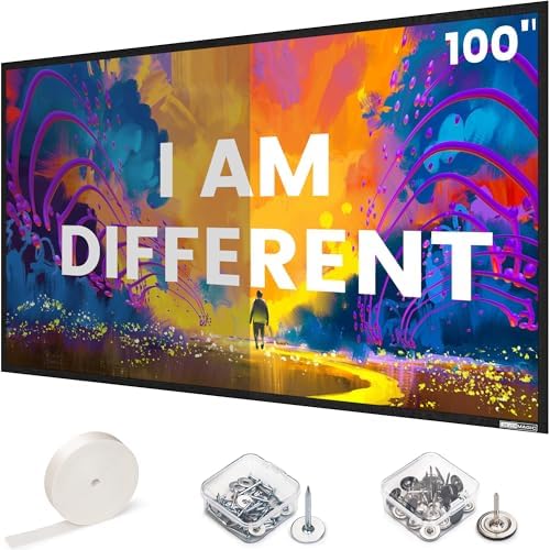 2024 ALR Projection Screen – Fixed and Wall Mounted Frame – High ...