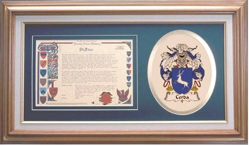 Amazon.com: Cerda Family Name History and Coat of Arms / Family Crest ...