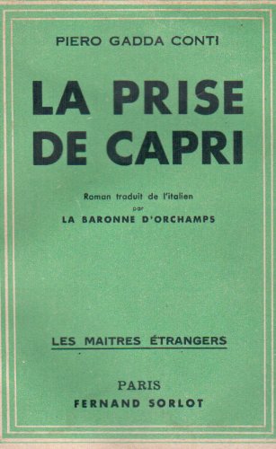 Amazon.com: La Prise de Capri (French Edition): 9782723399081: Piero ...